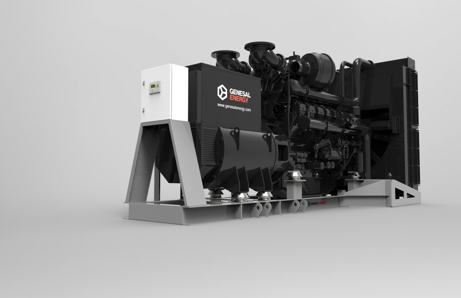 Diesel Generator GEN440F-A - 400/440 kVA, 50 HZ - Genesal Energy