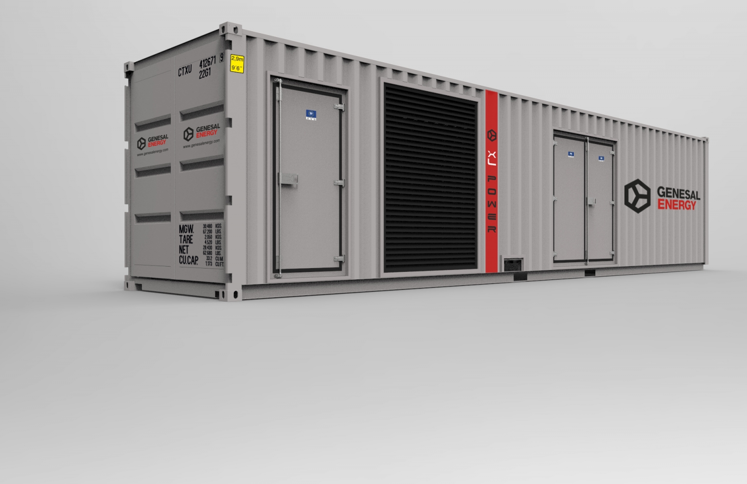Diesel Generator GEN880PC-IN - 800/880 kVA - Genesal Energy
