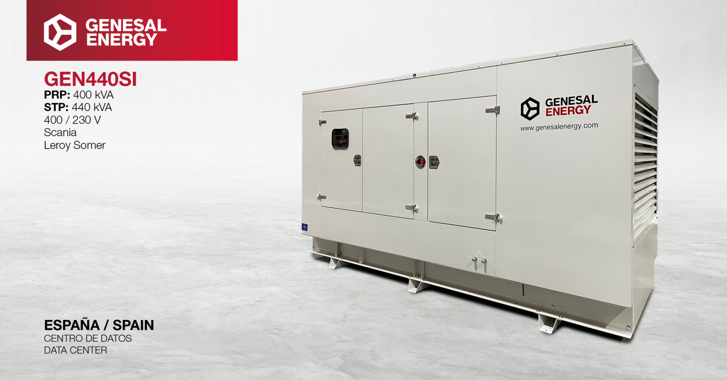 Customized emergency genset for a Data Center in Gran Canaria