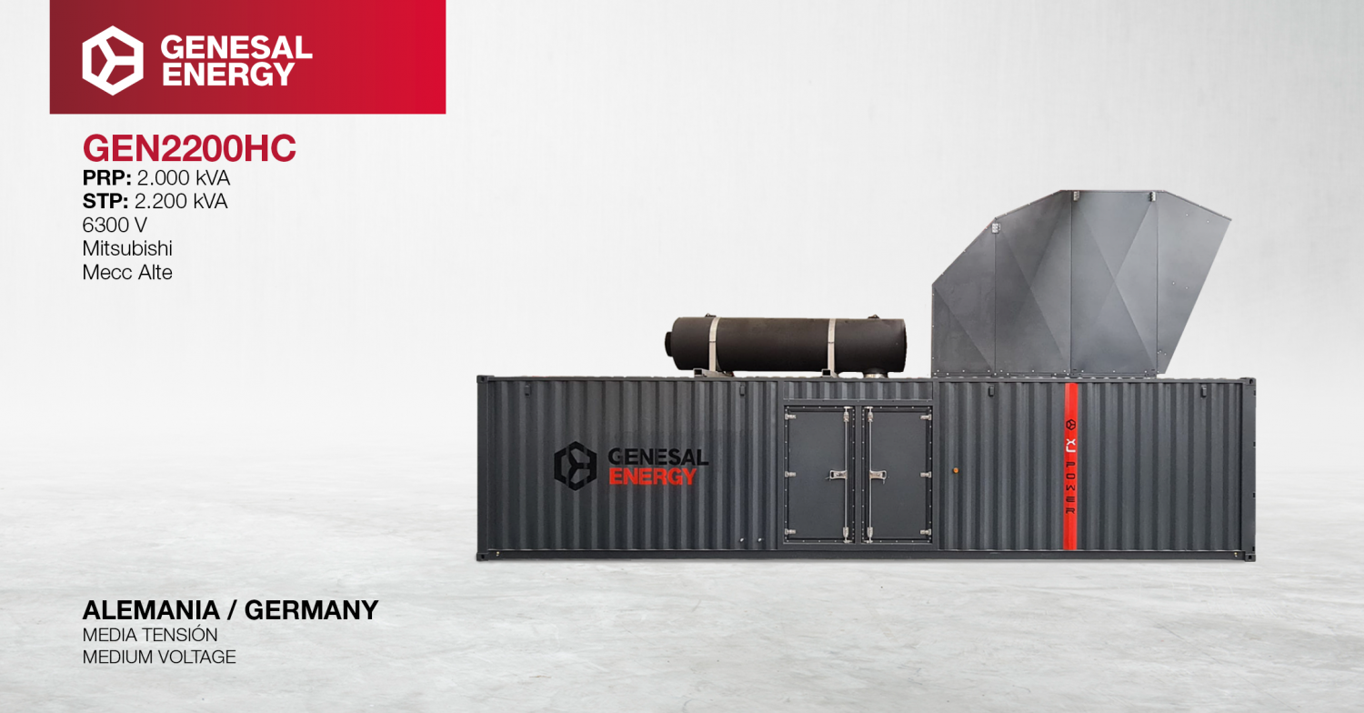 Generator set for cogeneration plant in Germany